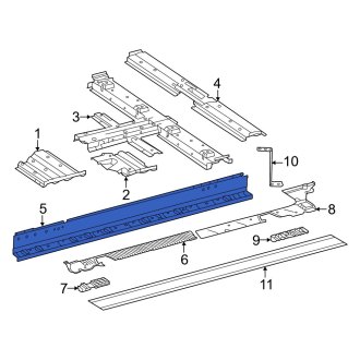 Mercedes EQE Rocker Panels, Floor Pans, Moldings — CARiD.com