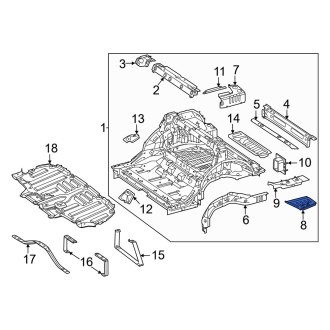 Mercedes EQE Rocker Panels, Floor Pans, Moldings — CARiD.com