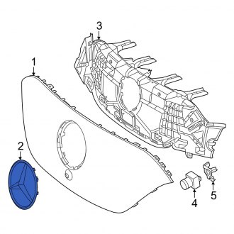 Mercedes EQE SUV Grille Frames & Moldings — CARiD.com
