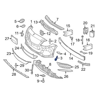 Mercedes CLA Class OEM Bumpers | Genuine Front & Rear Bumpers — CARiD.com