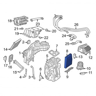 Mercedes GLA Class OEM A/C & Heating Parts | Systems, Compressors ...
