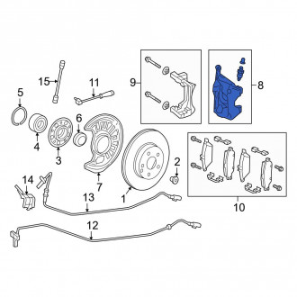 Mercedes B Class OEM Brake Parts | Pads, Bleeders, Rotors — CARiD.com