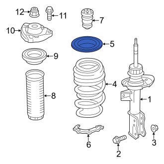 Mercedes GLA Class OEM Suspension Parts | Shocks, Struts — CARiD.com