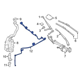 Mercedes B Class Washer Nozzles & Parts — CARID.com