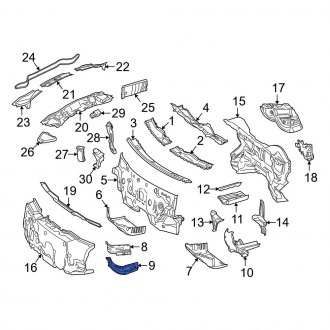 Mercedes GLA Class Replacement Hood Hardware — CARiD.com