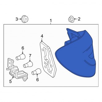 Mercedes B Class Factory Style Replacement Tail Lights – CARiD.com