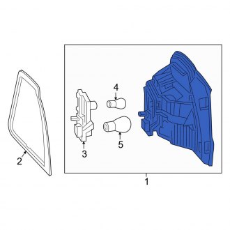 Mercedes B Class Factory Style Replacement Tail Lights – CARiD.com