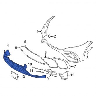 Mercedes EQS Replacement Grille Assemblies — CARiD.com