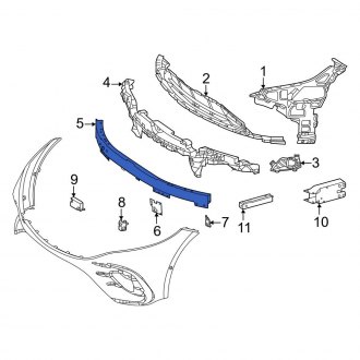 Mercedes EQE OEM Bumpers | Genuine Front & Rear Bumpers — CARiD.com