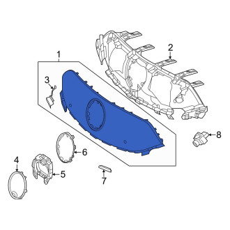 Mercedes EQS Replacement Grille Assemblies — CARiD.com