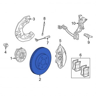 Mercedes EQS Brake Rotors | Front, Rear | Slotted, Drilled — CARiD.com