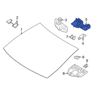 Mercedes EQS OEM Glass | Windshields, Door Glass — CARiD.com