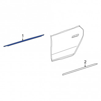 Mercedes EQS Door Moldings | Side, Edge, Belt – CARiD.com