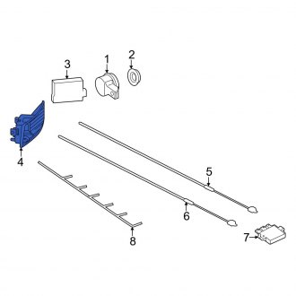 Mercedes EQS Blind Spot Detection — CARiD.com