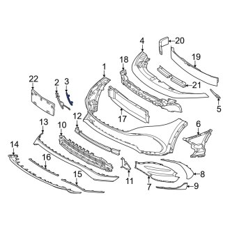 Mercedes EQB Replacement Bumpers | Front, Rear, Brackets – CARiD.com