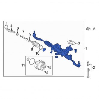 Mercedes EQB Rack & Pinion Steering Systems, Parts — CARiD.com