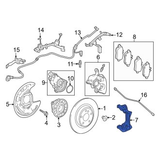 Mercedes EQB OEM Brake Parts | Pads, Bleeders, Rotors — CARiD.com