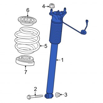 Mercedes EQB Shocks & Struts | Front, Rear | Coil, Air — CARiD.com