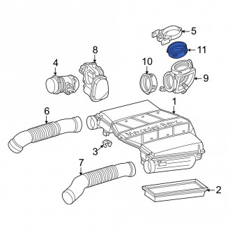 Mercedes CL Class OEM Fuel System Parts | Pumps, Lines — CARiD.com