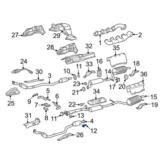 Mercedes OEM Exhaust Parts - Systems, Tips, Pipes, Manifolds | CARiD