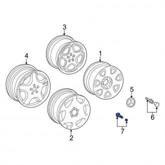 Mercedes-Benz OE™ Wheel & Tire Accessories - CARiD.com