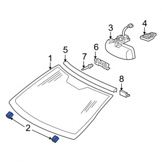Mercedes C Class OEM Window Parts | Visors, Regulators — CARiD.com