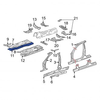Mercedes S Class Underbody Covers | Splash Shields — CARiD.com