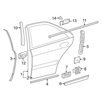 2001 Mercedes S Class OEM Doors & Parts | Shells, Panels — CARiD.com