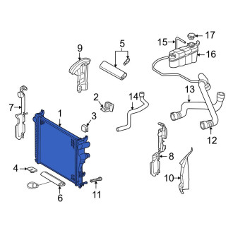 Mercedes G Class Radiators & Parts | Performance, Replacement — CARiD.com