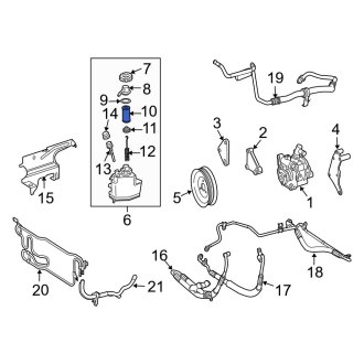 Mercedes OEM Steering Parts - Genuine Steering Fluids & Pumps | CARiD
