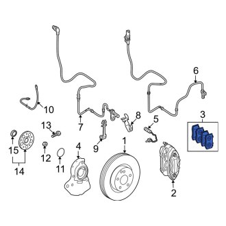 Mercedes OEM Brake Parts | Pads, Bleeders, Rotors, Lines — CARiD.com