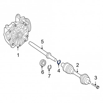 Mercedes CL Class OEM Driveline & Axle Parts | Hubs, CV-Joints — CARiD.com