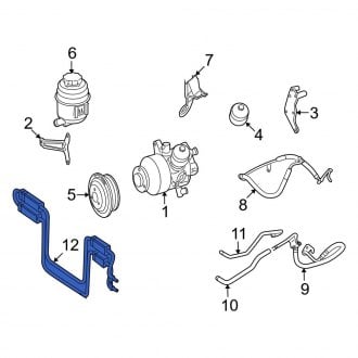 Mercedes Power Steering Cooling | Coolers, Lines & Brackets — CARiD.com