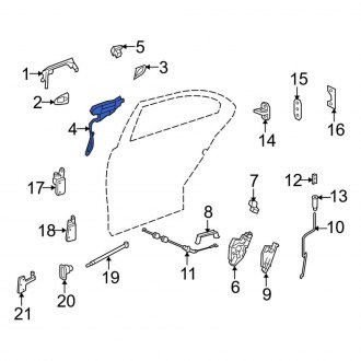 Mercedes S Class Door Handles & Window Crank Handles — CARiD.com