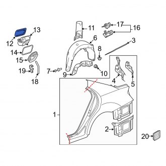 Mercedes S Class OEM Quarter Panels & Parts | Rear & Front — CARiD.com