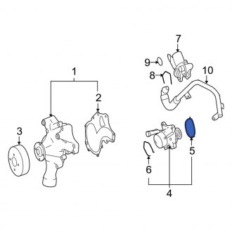 Mercedes CLS Class Thermostat Housings & Filler Necks — CARiD.com