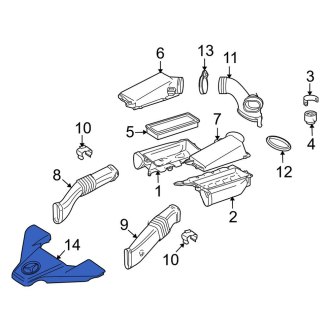 Mercedes C Class OEM Air Intake Parts | Filters, Manifolds — CARiD.com