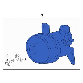 Mercedes-Benz OE™ Fog Lights - CARiD.com