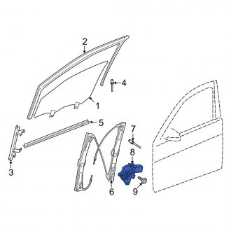 Mercedes OEM Window Parts | Visors, Regulators, Motors — CARiD.com