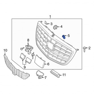 Mercedes C Class OEM Grilles | Factory Billet & Mesh Grilles — CARiD.com
