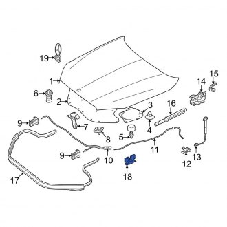 Mercedes G Class Replacement Hoods | Hinges, Supports – CARiD.com