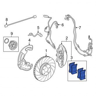 Mercedes S Class OEM Brake Parts | Pads, Bleeders, Rotors — CARiD.com