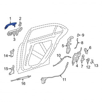 Mercedes AMG GT Door Handles & Window Crank Handles — CARiD.com