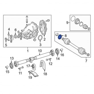 Mercedes SLC Class CV Joints, Boots & Components – CARiD.com