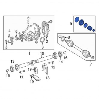 Mercedes C Class OEM Driveline & Axle Parts | Hubs, CV-Joints — CARiD.com