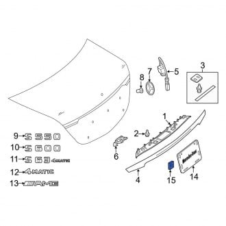 Mercedes S Class OEM Bumpers | Genuine Front & Rear Bumpers — CARiD.com