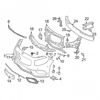 Mercedes S Class OEM Bumpers | Genuine Front & Rear Bumpers — CARiD.com