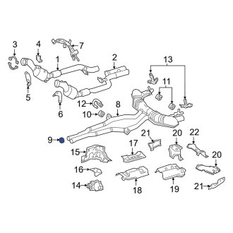 Mercedes GLS Class OEM Exhaust Parts - Systems, Tips, Pipes | CARiD