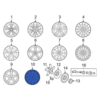 Mercedes S Class Factory Steel Wheels — CARiD.com