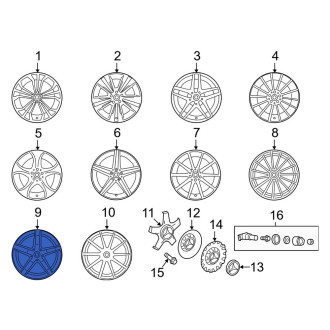 Mercedes S Class OEM Wheels | Original Steel & Alloy Wheels — CARiD.com